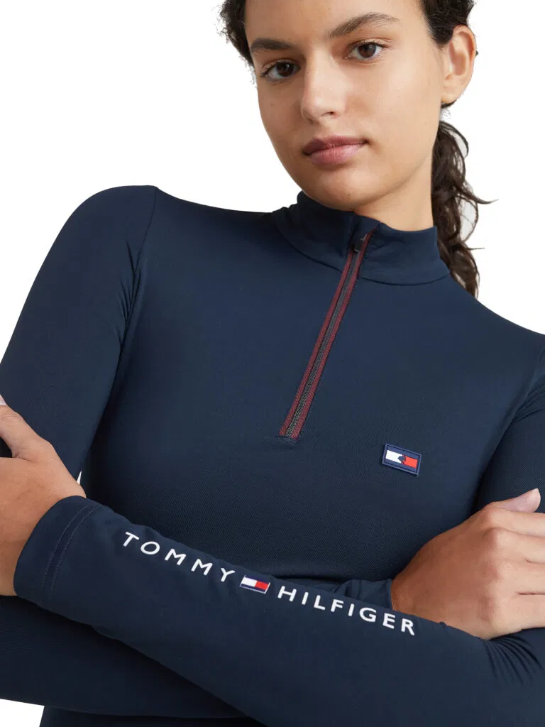 Tommy Hilfiger Equestrian Damen Thermoshirt HW22 | FUNDIS Reitsport
